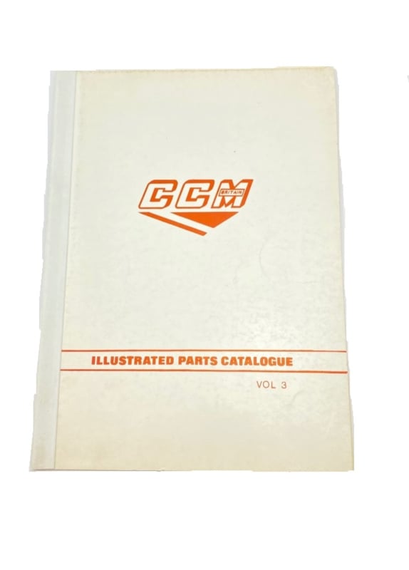 CCM 4-stroke MX Genuine Parts catalogue 25 pages
