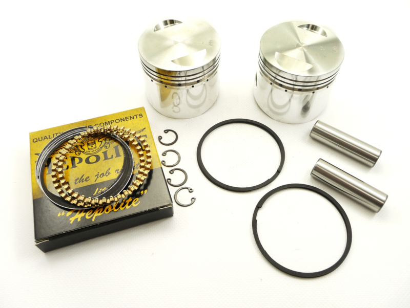 Norton Commando 750 Hepolite Piston Set 080 Oversize